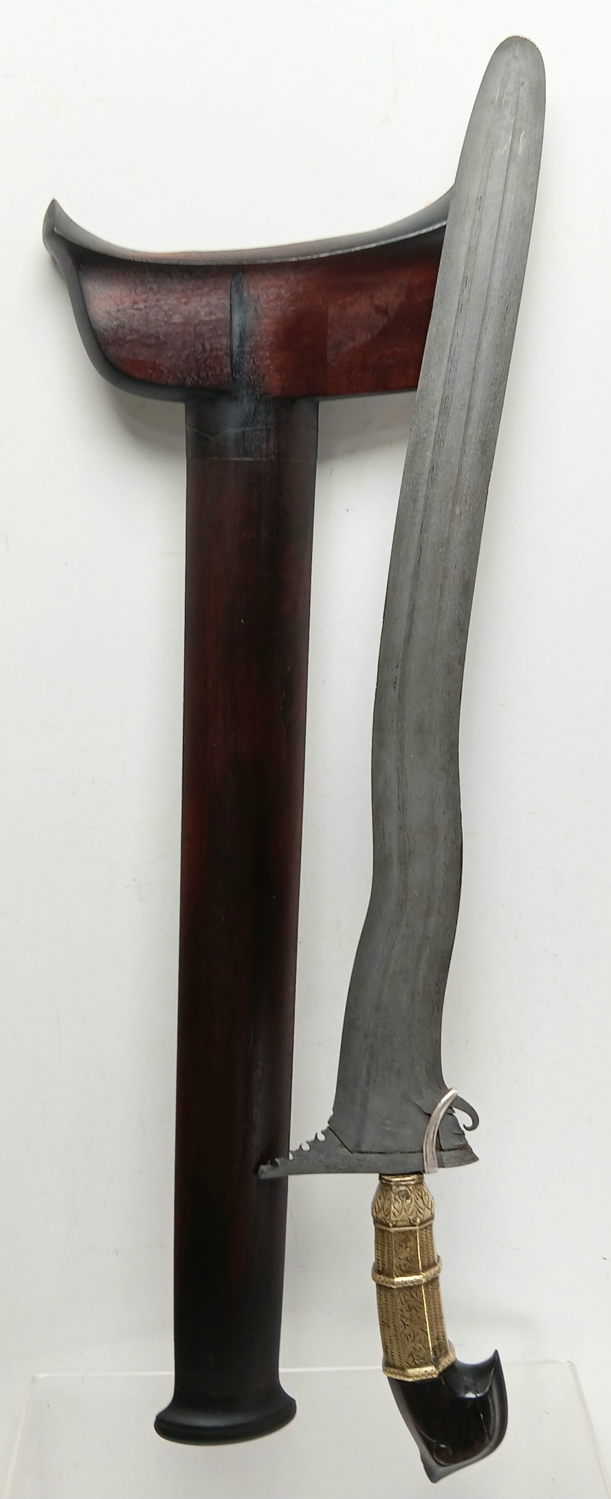 Keris Sundang Luk 3 Sulu Borneo 0126 - The Malay Art Gallery